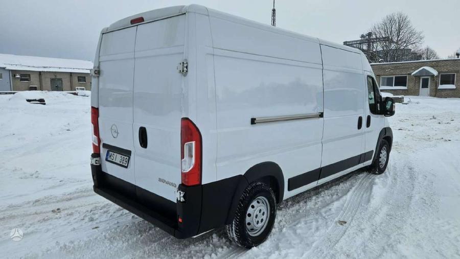 Белый Опель Movano 2022 в Тельшяй, объемом двигателя 2.20 л и пробегом 93 тыс. км за 17182 €, фото 5 на AUTOMOTO.COM.LV