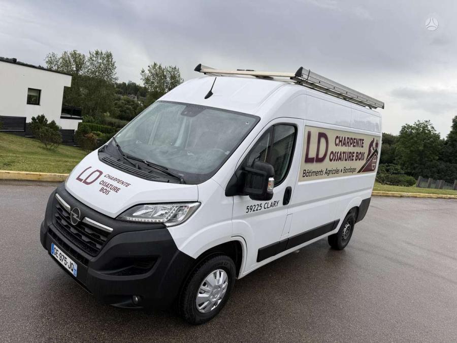Белый Опель Movano 2022 в Таураге, объемом двигателя 2.18 л и пробегом 162 тыс. км за 12700 €, фото 3 на AUTOMOTO.COM.LV