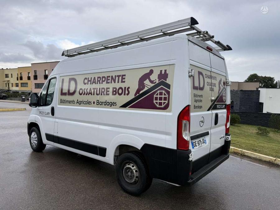 Белый Опель Movano 2022 в Таураге, объемом двигателя 2.18 л и пробегом 162 тыс. км за 12700 €, фото 6 на AUTOMOTO.COM.LV