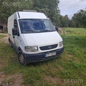 Белый Опель Movano 1999 в Резекне, объемом двигателя 2.50 л и пробегом 497 тыс. км за 500 €, фото  на AUTOMOTO.COM.LV