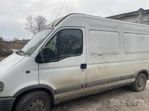 White Opel Movano 2001 in Riga, with an engine capacity of 2.80 L and mileage of 460 thousand km for 600 €, photo 3 on AUTOMOTO.COM.LV