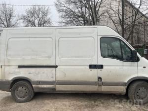 White Opel Movano 2001 in Riga, with an engine capacity of 2.80 L and mileage of 460 thousand km for 600 €, photo 4 on AUTOMOTO.COM.LV