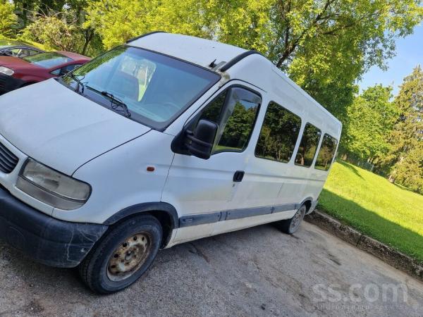 Белый Опель Movano 2002 в Вентспилс, объемом двигателя 2.50 л и пробегом 409 тыс. км за 4500 €, фото 3 на AUTOMOTO.COM.LV