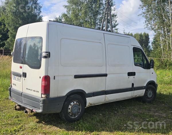 White Opel Movano 2003 in Riga, with an engine capacity of 2.20 L and mileage of 450 thousand km for 1800 €, photo 3 on AUTOMOTO.COM.LV