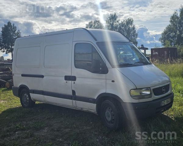 White Opel Movano 2003 in Riga, with an engine capacity of 2.20 L and mileage of 450 thousand km for 1800 €, photo 4 on AUTOMOTO.COM.LV