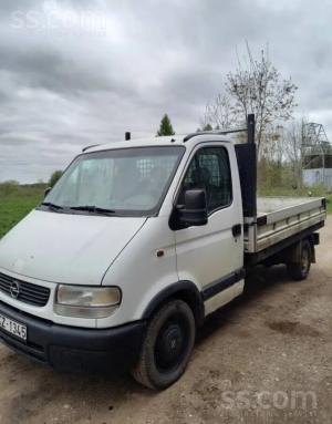 Белый Опель Movano 2003 в Огре, объемом двигателя 2.80 л и пробегом 519 тыс. км за 3250 €, фото 4 на AUTOMOTO.COM.LV