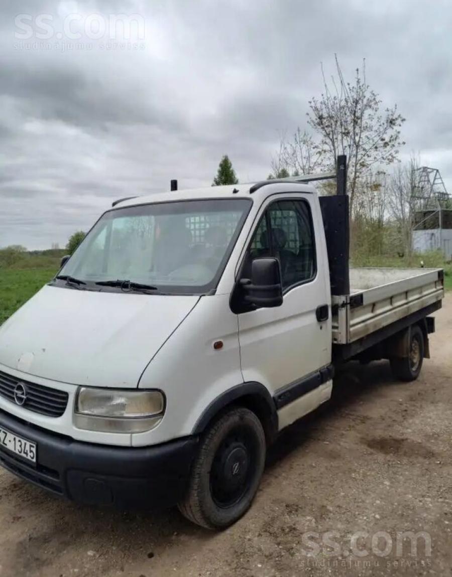 Белый Опель Movano 2003 в Огре, объемом двигателя 2.80 л и пробегом 519 тыс. км за 3250 €, фото 4 на AUTOMOTO.COM.LV