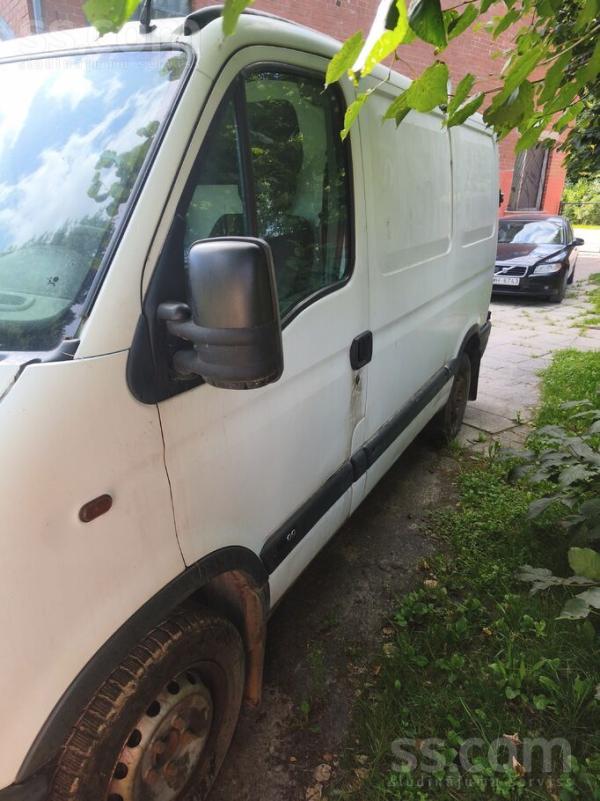 White Opel Movano 2004 in Aizkraukle, with an engine capacity of 2.20 L and mileage of 337 thousand km for 1500 €, photo 1 on AUTOMOTO.COM.LV