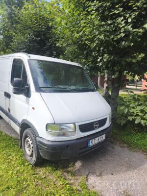 White Opel Movano 2004 in Aizkraukle, with an engine capacity of 2.20 L and mileage of 337 thousand km for 1500 €, photo 5 on AUTOMOTO.COM.LV