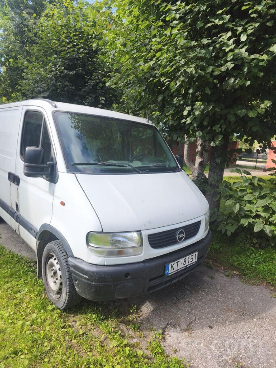 White Opel Movano 2004 in Aizkraukle, with an engine capacity of 2.20 L and mileage of 337 thousand km for 1500 €, photo 5 on AUTOMOTO.COM.LV