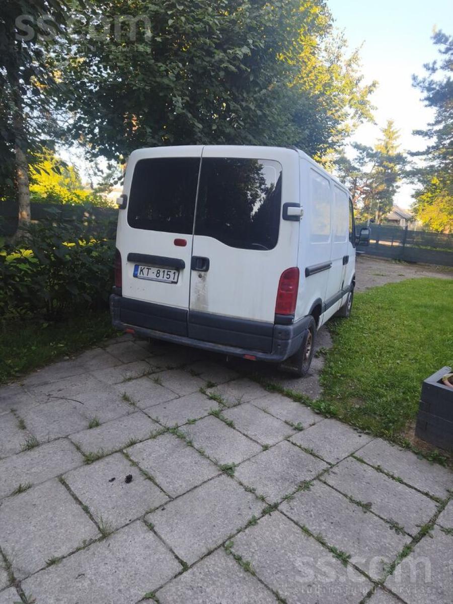 White Opel Movano 2004 in Aizkraukle, with an engine capacity of 2.20 L and mileage of 337 thousand km for 1500 €, photo 7 on AUTOMOTO.COM.LV