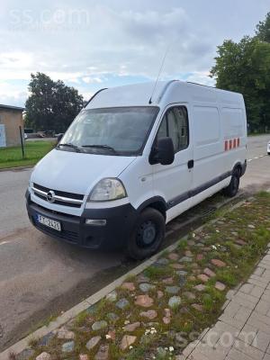 Белый Опель Movano 2004 в Лиепая, объемом двигателя 2.50 л и пробегом 277 тыс. км за 2500 €, фото  на AUTOMOTO.COM.LV