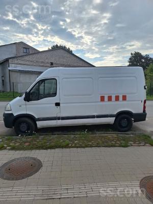 Белый Опель Movano 2004 в Лиепая, объемом двигателя 2.50 л и пробегом 277 тыс. км за 2500 €, фото 3 на AUTOMOTO.COM.LV