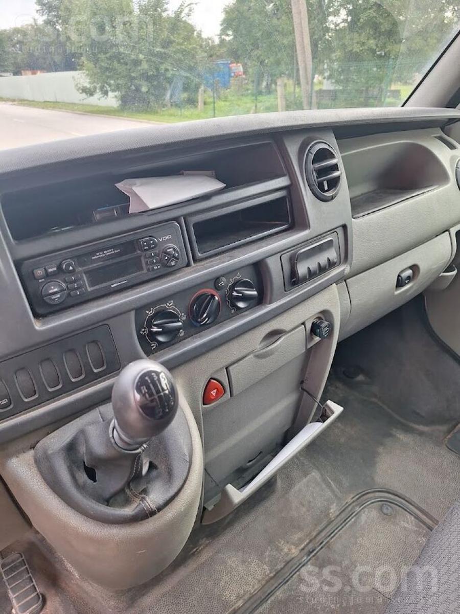 Белый Опель Movano 2004 в Лиепая, объемом двигателя 2.50 л и пробегом 277 тыс. км за 2500 €, фото 9 на AUTOMOTO.COM.LV