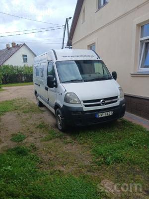 Белый Опель Movano 2005 в Талси, объемом двигателя 2.50 л и пробегом 402 тыс. км за 2200 €, фото  на AUTOMOTO.COM.LV
