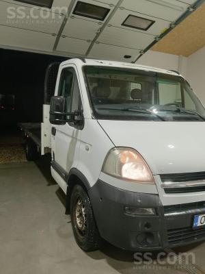 Balts Opel Movano 2006 Tukums, ar dzinēja tilpumu 3.00 L un nobraukumu 290 tūkst. km par 3300 €, foto  vietnē AUTOMOTO.COM.LV