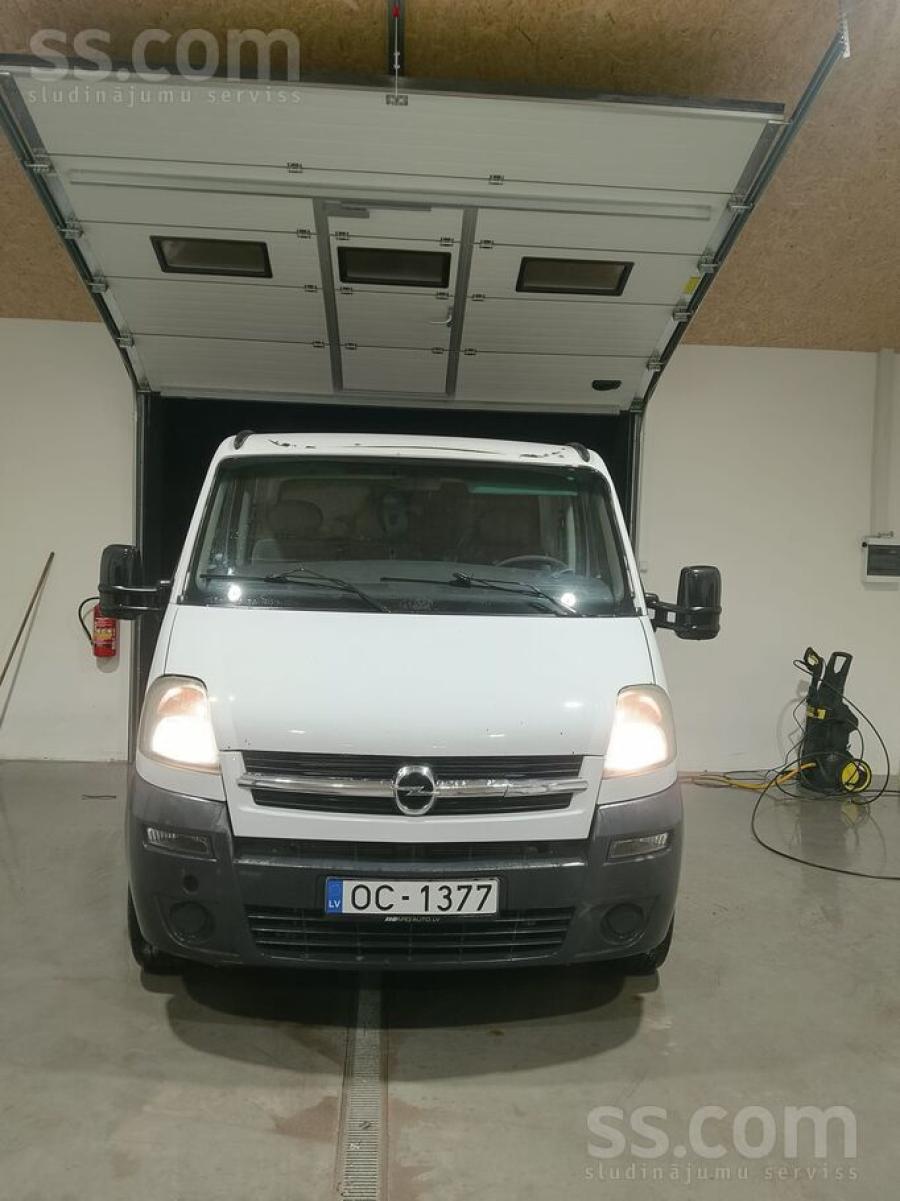 Balts Opel Movano 2006 Tukums, ar dzinēja tilpumu 3.00 L un nobraukumu 290 tūkst. km par 3300 €, foto 3 vietnē AUTOMOTO.COM.LV