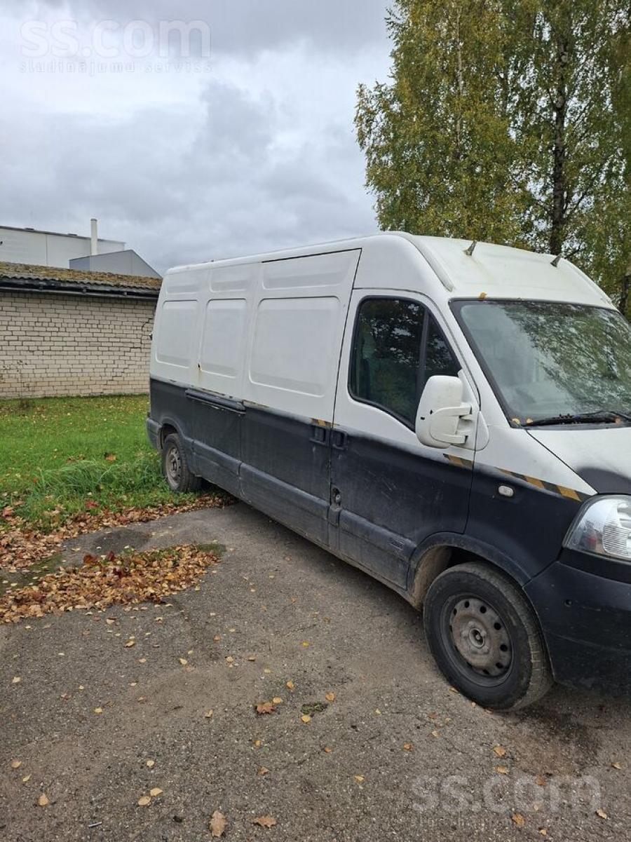 Balts Opel Movano 2006 Madona, ar dzinēja tilpumu 2.50 L un nobraukumu 400 tūkst. km par 1950 €, foto 4 vietnē AUTOMOTO.COM.LV