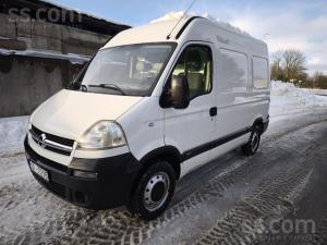 White Opel Movano 2007 in Liepaja, with an engine capacity of 2.50 L and mileage of 253 thousand km for 3800 €, photo  on AUTOMOTO.COM.LV