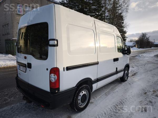 White Opel Movano 2007 in Liepaja, with an engine capacity of 2.50 L and mileage of 253 thousand km for 3800 €, photo 2 on AUTOMOTO.COM.LV