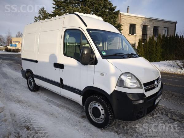 White Opel Movano 2007 in Liepaja, with an engine capacity of 2.50 L and mileage of 253 thousand km for 3800 €, photo 4 on AUTOMOTO.COM.LV
