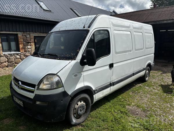Белый Опель Movano 2007 в Лиепая, объемом двигателя 2.50 л и пробегом 380 тыс. км за 1150 €, фото 1 на AUTOMOTO.COM.LV