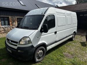 White Opel Movano 2007 in Liepaja, with an engine capacity of 2.50 L and mileage of 380 thousand km for 1150 €, photo  on AUTOMOTO.COM.LV