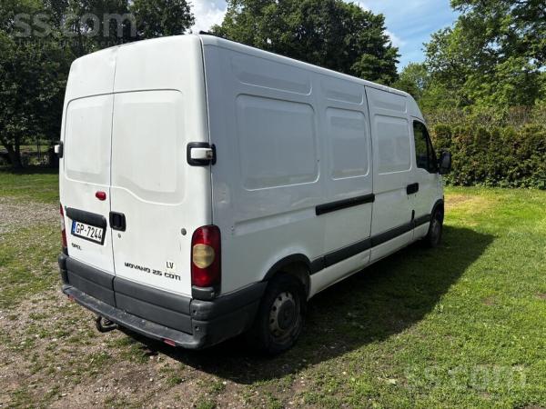 Белый Опель Movano 2007 в Лиепая, объемом двигателя 2.50 л и пробегом 380 тыс. км за 1150 €, фото 2 на AUTOMOTO.COM.LV