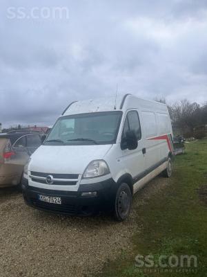 Balts Opel Movano 2008 Madona, ar dzinēja tilpumu 2.50 L un nobraukumu 522 tūkst. km par 2700 €, foto  vietnē AUTOMOTO.COM.LV