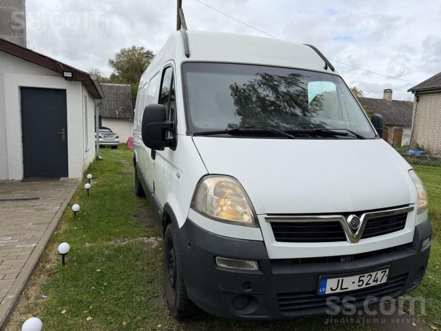 Белый Опель Movano 2008 в Рига, объемом двигателя 2.50 л и пробегом 450 тыс. км за 1595 €, фото 3 на AUTOMOTO.COM.LV