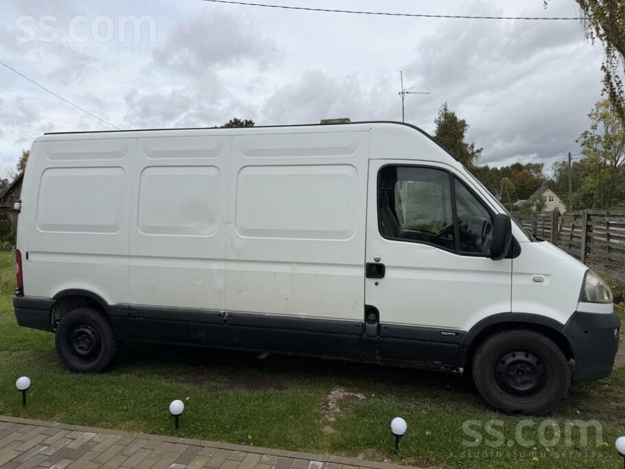 Белый Опель Movano 2008 в Рига, объемом двигателя 2.50 л и пробегом 450 тыс. км за 1595 €, фото 4 на AUTOMOTO.COM.LV