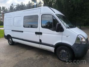 White Opel Movano 2009 in Valmiera, with an engine capacity of 2.50 L and mileage of 338 thousand km for 4999 €, photo 3 on AUTOMOTO.COM.LV