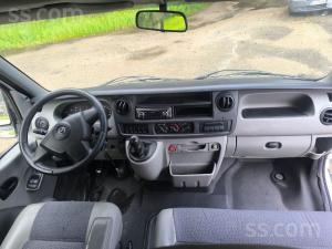 White Opel Movano 2009 in Valmiera, with an engine capacity of 2.50 L and mileage of 338 thousand km for 4999 €, photo 12 on AUTOMOTO.COM.LV