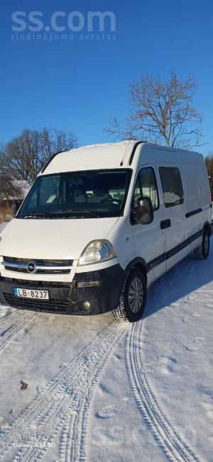 Balts Opel Movano 2010 Cēsis, ar dzinēja tilpumu 2.50 L un nobraukumu 555 tūkst. km par 2200 €, foto 2 vietnē AUTOMOTO.COM.LV