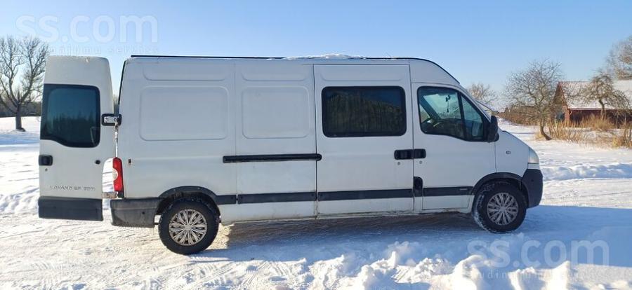 Balts Opel Movano 2010 Cēsis, ar dzinēja tilpumu 2.50 L un nobraukumu 555 tūkst. km par 2200 €, foto 11 vietnē AUTOMOTO.COM.LV