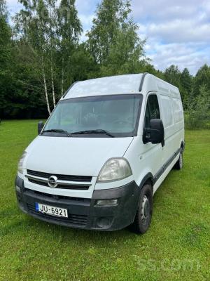 Balts Opel Movano 2010 Jelgava, ar dzinēja tilpumu 2.50 L un nobraukumu 485 tūkst. km par 3500 €, foto  vietnē AUTOMOTO.COM.LV