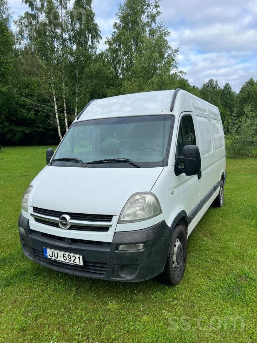 Balts Opel Movano 2010 Jelgava, ar dzinēja tilpumu 2.50 L un nobraukumu 485 tūkst. km par 3500 €, foto 1 vietnē AUTOMOTO.COM.LV