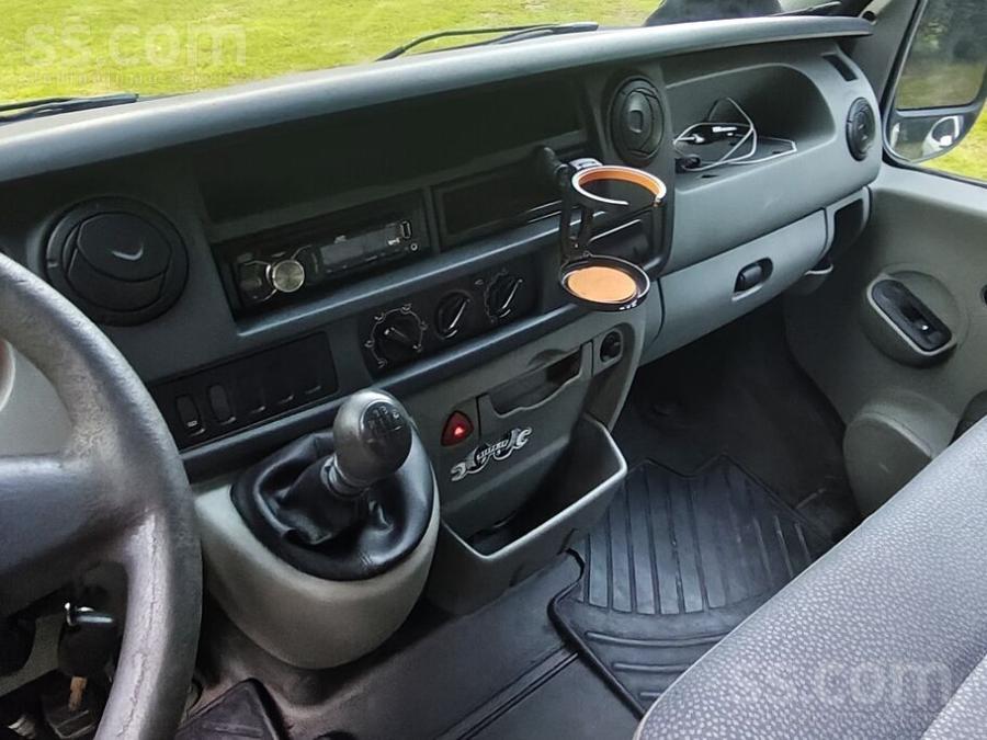 Balts Opel Movano 2010 Jelgava, ar dzinēja tilpumu 2.50 L un nobraukumu 485 tūkst. km par 3500 €, foto 6 vietnē AUTOMOTO.COM.LV