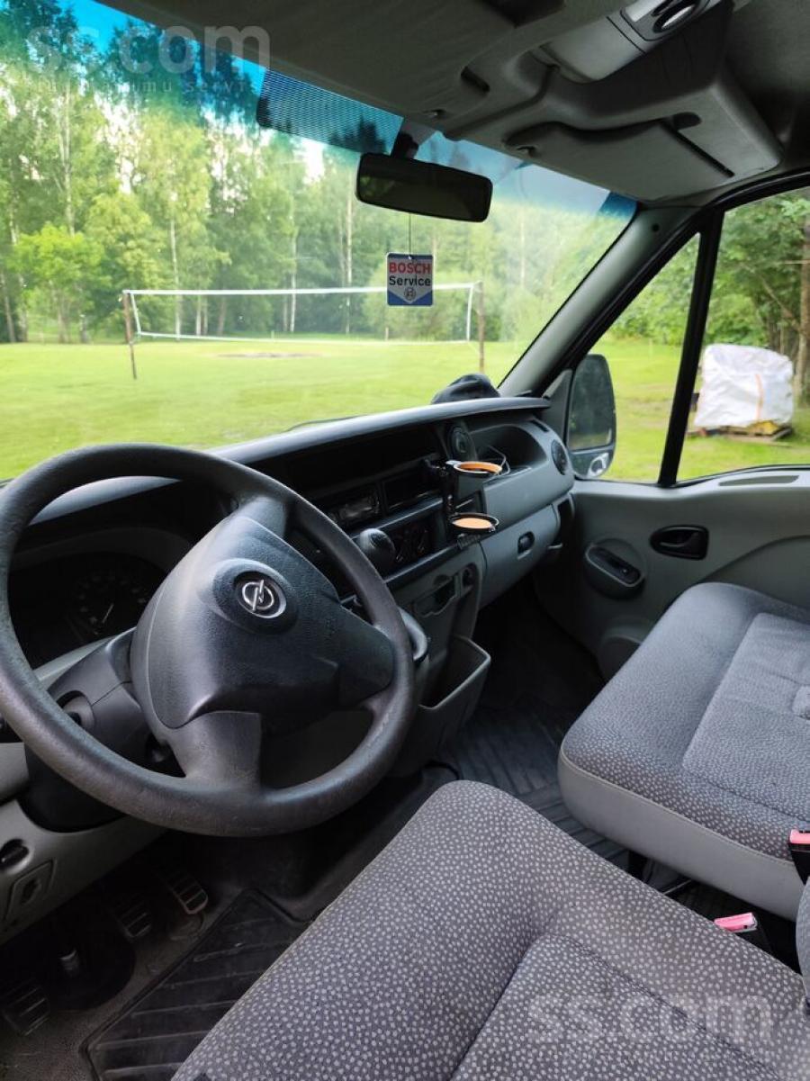 Balts Opel Movano 2010 Jelgava, ar dzinēja tilpumu 2.50 L un nobraukumu 485 tūkst. km par 3500 €, foto 8 vietnē AUTOMOTO.COM.LV