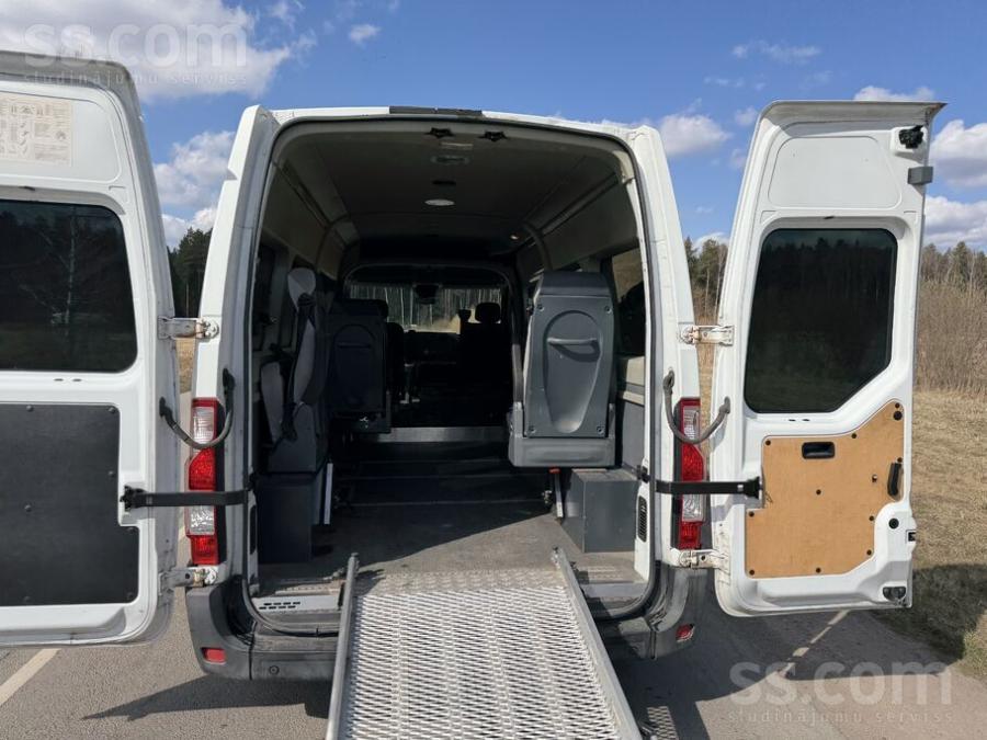 Белый Опель Movano 2011 в Елгава, объемом двигателя 2.30 л и пробегом 262 тыс. км за 10500 €, фото 11 на AUTOMOTO.COM.LV