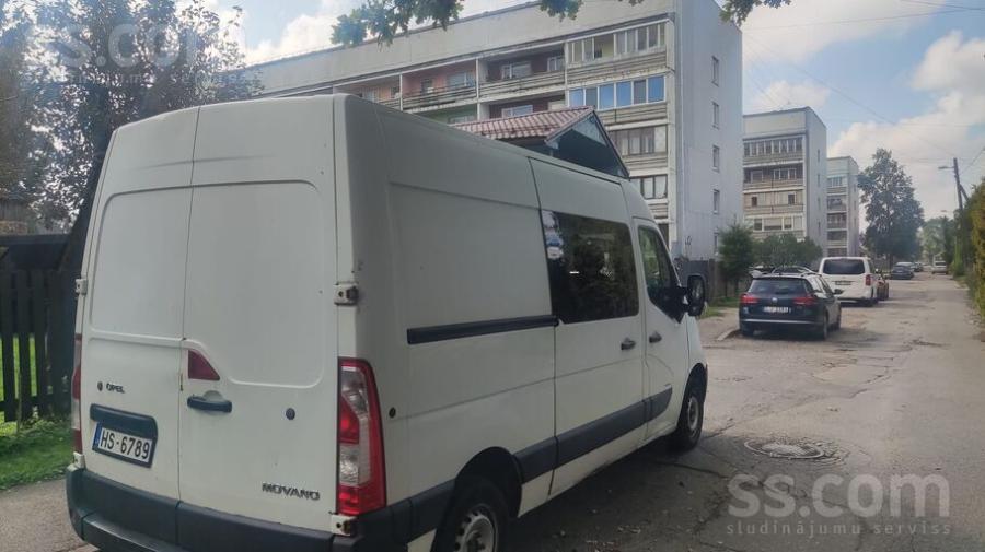 Balts Opel Movano 2011 Rīga, ar dzinēja tilpumu 2.30 L un nobraukumu 323 tūkst. km par 4800 €, foto 3 vietnē AUTOMOTO.COM.LV