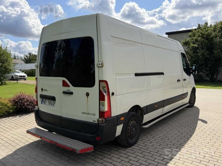 White Opel Movano 2012 in Jelgava, with an engine capacity of 2.30 L and mileage of 376 thousand km for 4950 €, photo 6 on AUTOMOTO.COM.LV