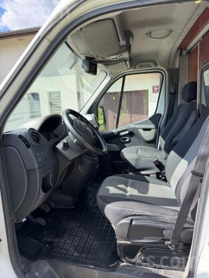 White Opel Movano 2012 in Jelgava, with an engine capacity of 2.30 L and mileage of 376 thousand km for 4950 €, photo 10 on AUTOMOTO.COM.LV
