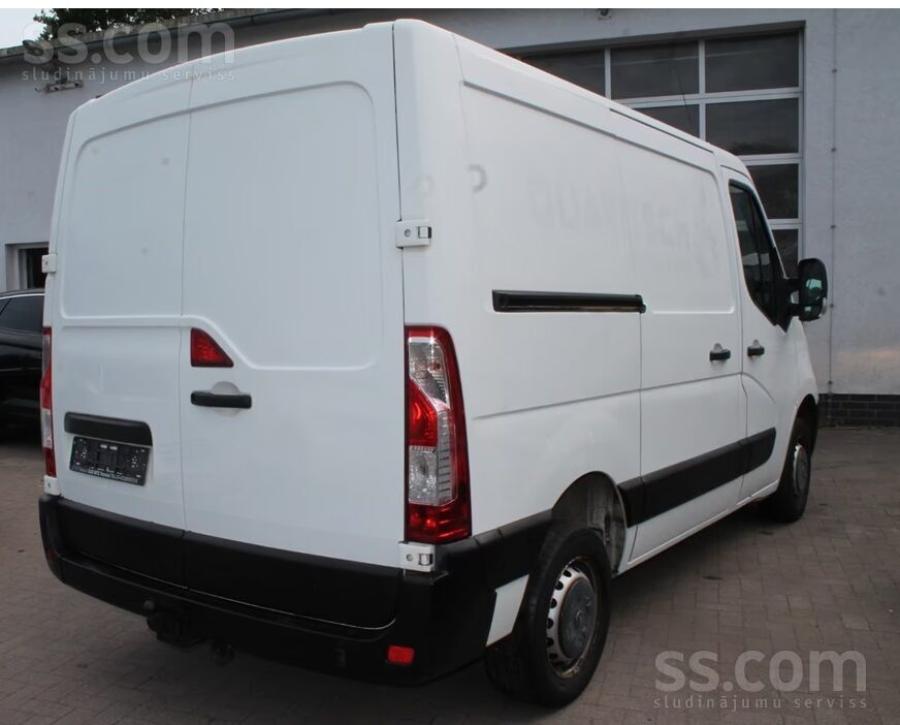 White Opel Movano 2013 in Riga, with an engine capacity of 2.30 L and mileage of 193 thousand km for 8750 €, photo 2 on AUTOMOTO.COM.LV