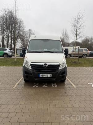 White Opel Movano 2014 in Riga, with an engine capacity of 2.30 L and mileage of 290 thousand km for 6750 €, photo 2 on AUTOMOTO.COM.LV