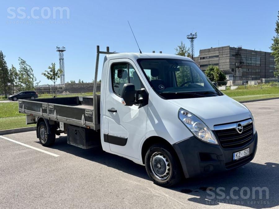 Balts Opel Movano 2014 Liepāja, ar dzinēja tilpumu 2.30 L un nobraukumu 192 tūkst. km par 8900 €, foto 1 vietnē AUTOMOTO.COM.LV