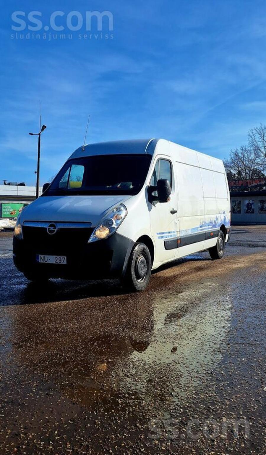 Белый Опель Movano 2015 в Рига, объемом двигателя 2.30 л и пробегом 290 тыс. км за 5050 €, фото 1 на AUTOMOTO.COM.LV
