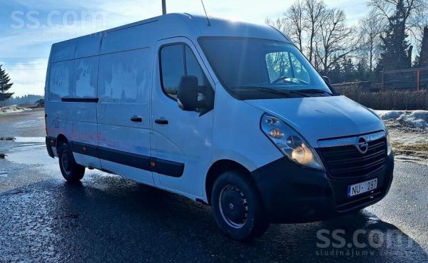 Белый Опель Movano 2015 в Рига, объемом двигателя 2.30 л и пробегом 290 тыс. км за 5050 €, фото 2 на AUTOMOTO.COM.LV