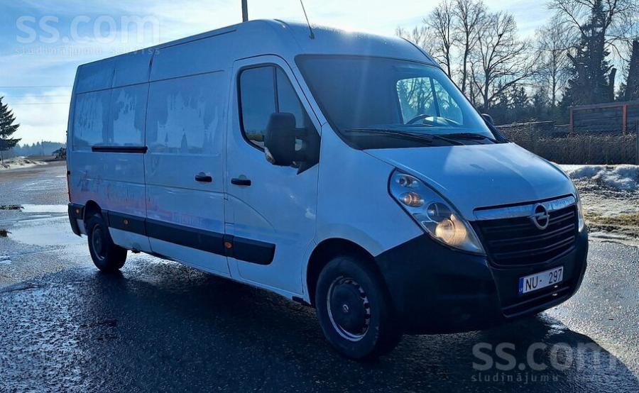 Белый Опель Movano 2015 в Рига, объемом двигателя 2.30 л и пробегом 290 тыс. км за 5050 €, фото 3 на AUTOMOTO.COM.LV