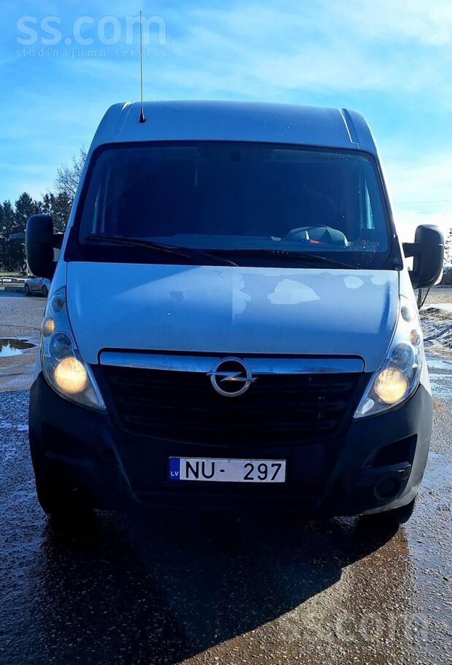 Белый Опель Movano 2015 в Рига, объемом двигателя 2.30 л и пробегом 290 тыс. км за 5050 €, фото 4 на AUTOMOTO.COM.LV